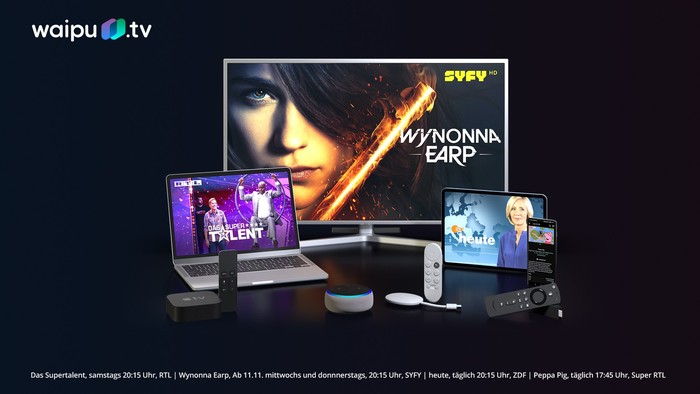 ⭐️ waipu.tv: Streaming-Dienst für TV-Sender und neues Fernsehen