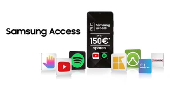 Samsung Access: Bis zu 150 € Vorteil bei Apps und Premium-Diensten