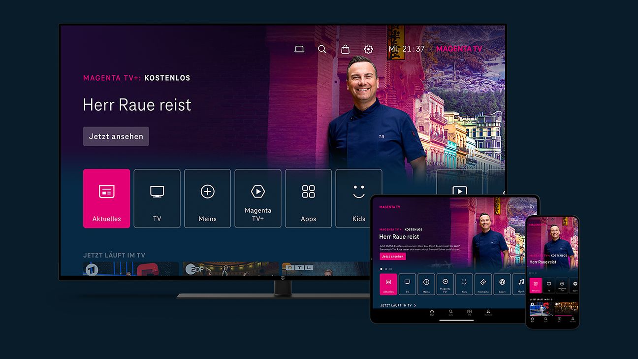 Telekom MagentaTV (Plus): Neue Oberfläche und Funktionen