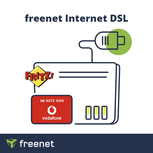 freenet Internet DSL – Mtl. kündbarer DSL-Tarif für 29,99 €/Monat
