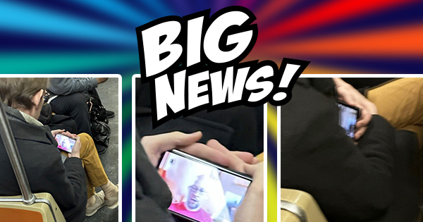 Google Pixel Fold: Falter in der New Yorker U-Bahn aufgetaucht