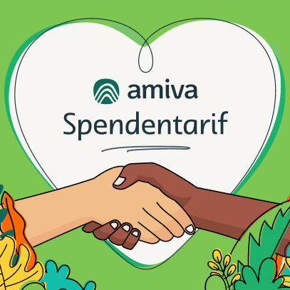 Amiva Deals und Angebote: Tarif mit automatischer Spende