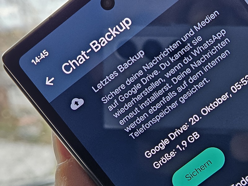 WhatsApp: Freie Backups in Google Drive enden