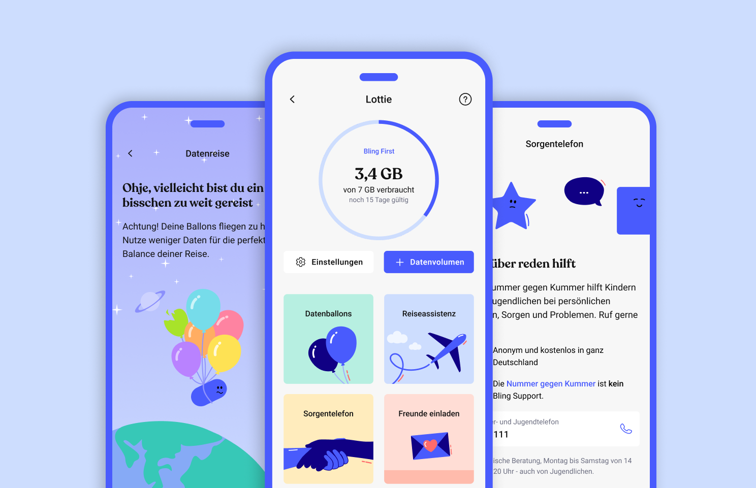 Bling Mobile startet: Kindertarif per App!