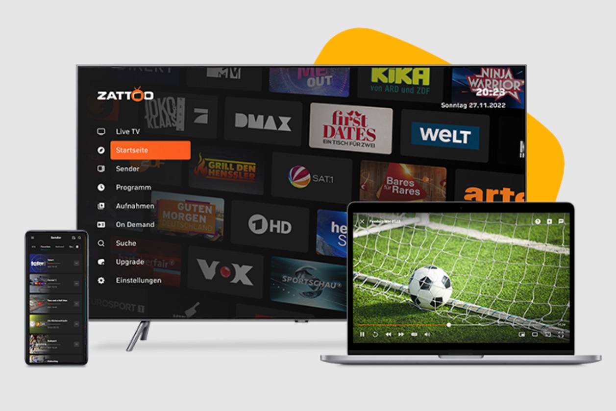 Zattoo: Fernsehen 2.0 über IPTV ohne Kabelasalat