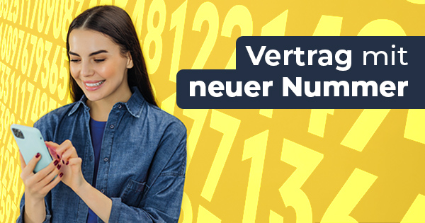 Handynummer wechseln: Neuer Vertrag = neue Nummer?