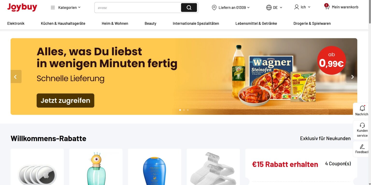 JoyBuy Erfahrungen, Bewertungen und Meinungen [2025 ]
